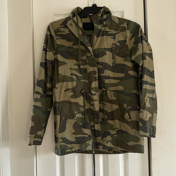 Miss London | Jackets & Coats | Army Print Miss London Black Label ...
